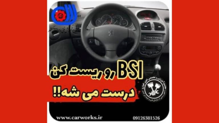آموزش ریست BSI خودروهای پژو 206 + ویدئو آموزشی | کارورکس